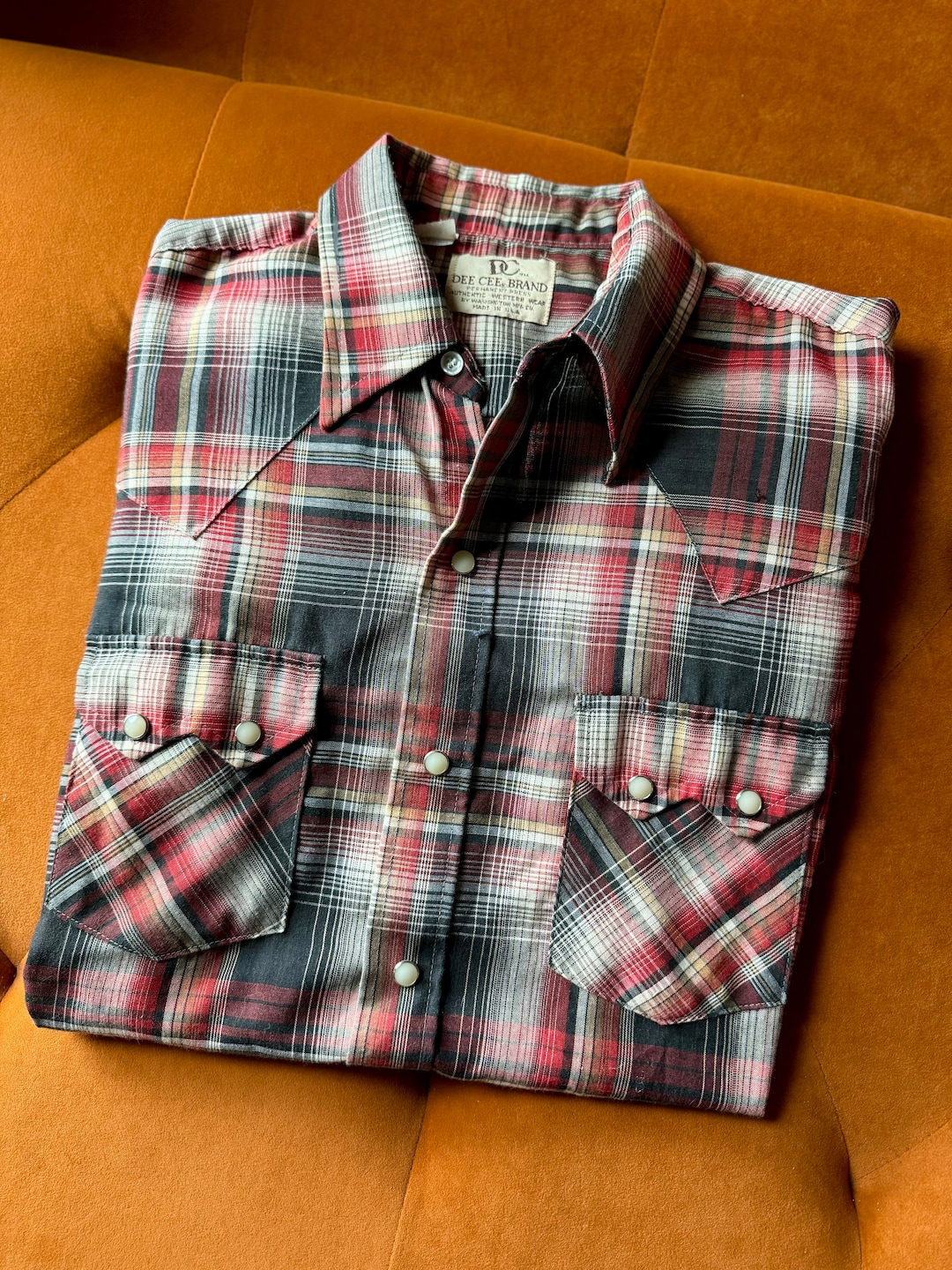 Vintage 70s Deecee Brand Western Pearl Snap Shirt - Etsy