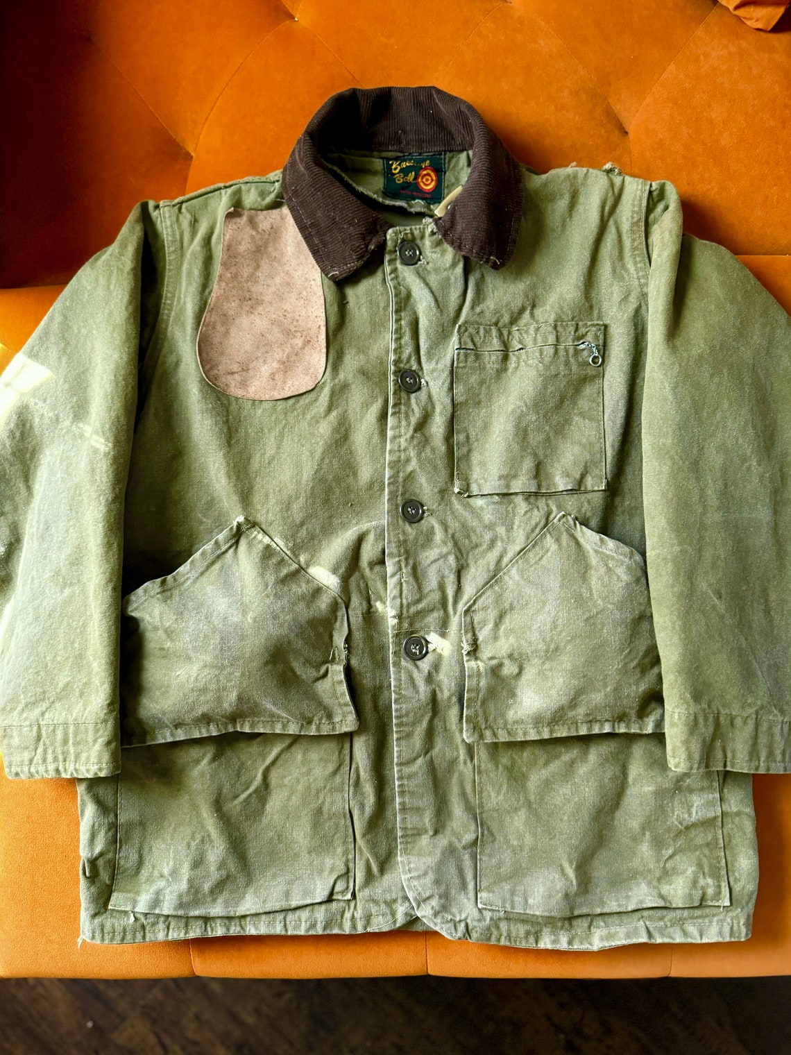 1970s Bullseye Bill Duck Canvas Hunting Jacket - Etsy