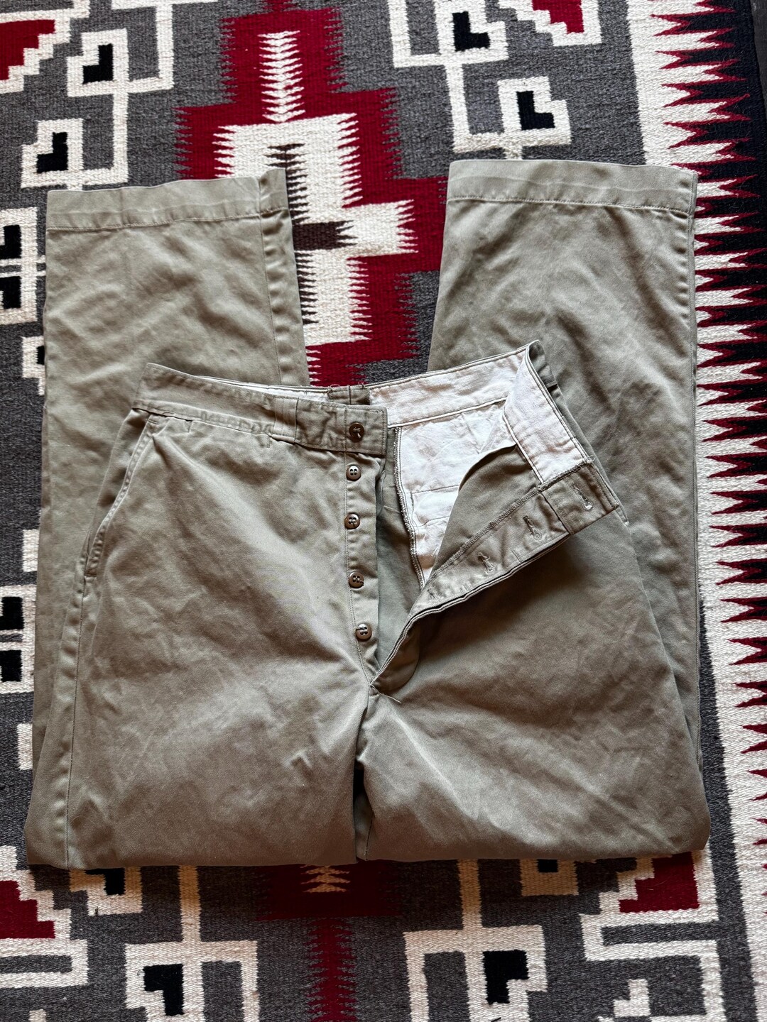 1950s Military Khakis - Etsy