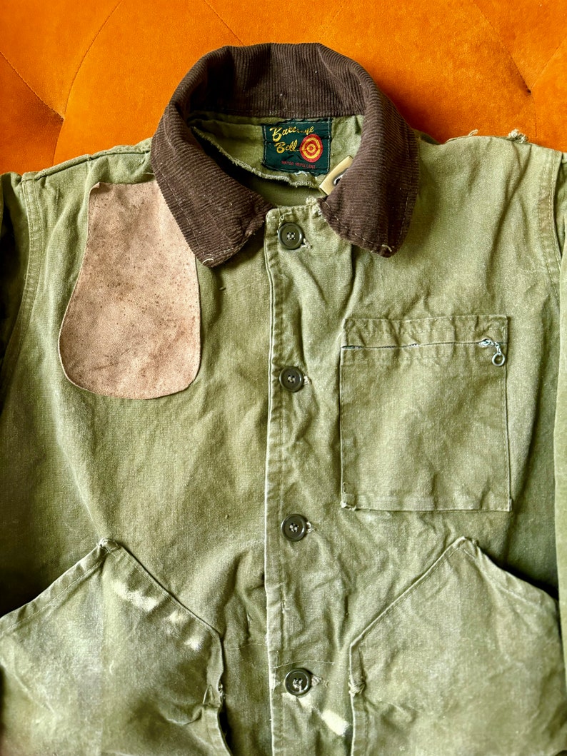 1970s Bullseye Bill Duck Canvas Hunting Jacket - Etsy