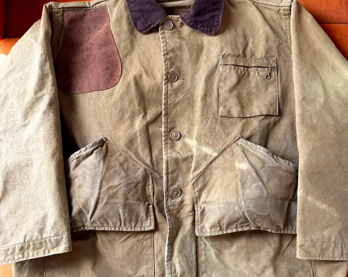1960s Bullseye Bill Duck Canvas Hunting Jacket - Etsy