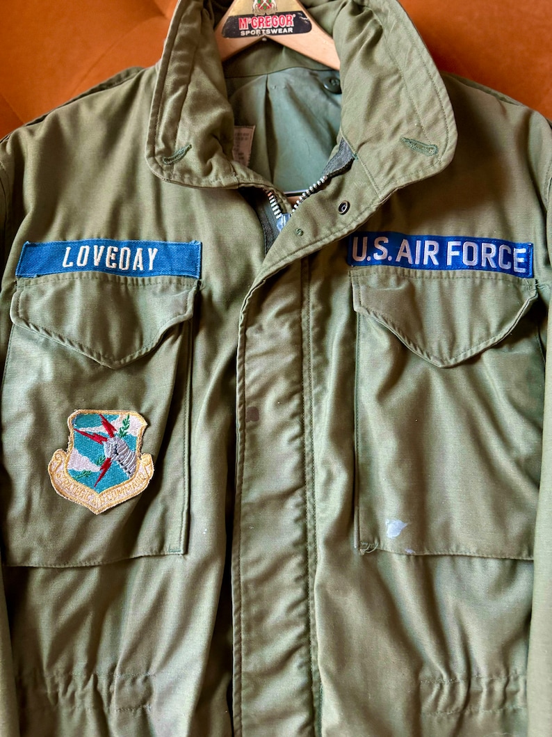 Vintage 1969 USAF M65 Field Jacket - Etsy