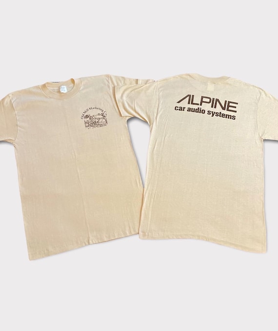 80s Alpine Audio Logo