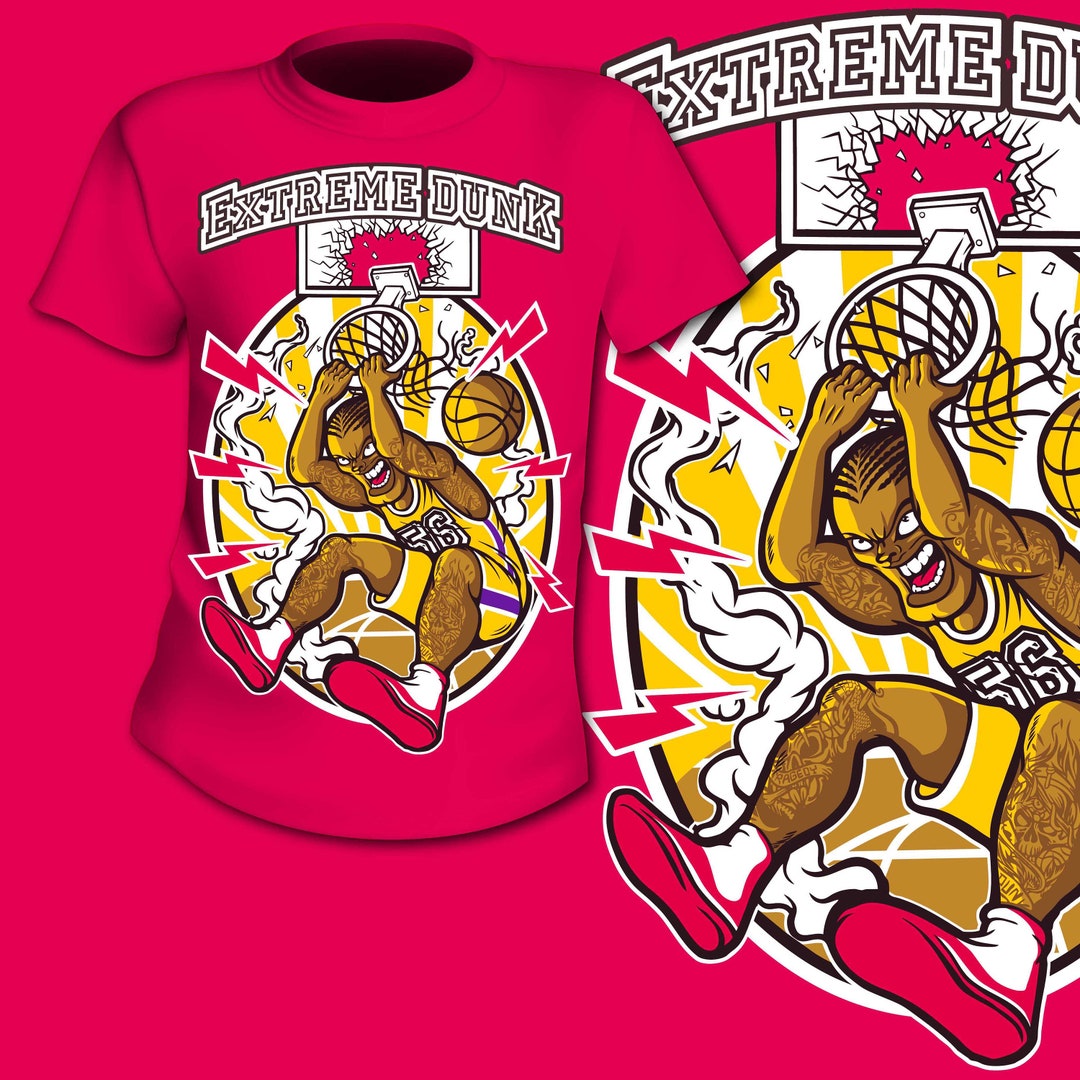 Extreme Dunk PNG Svg-sublimation Design Download DTG Printing ...