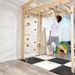 Foldable Indoor Playground, Swedish Ladder, Indoor Playhouse, Jungle ...