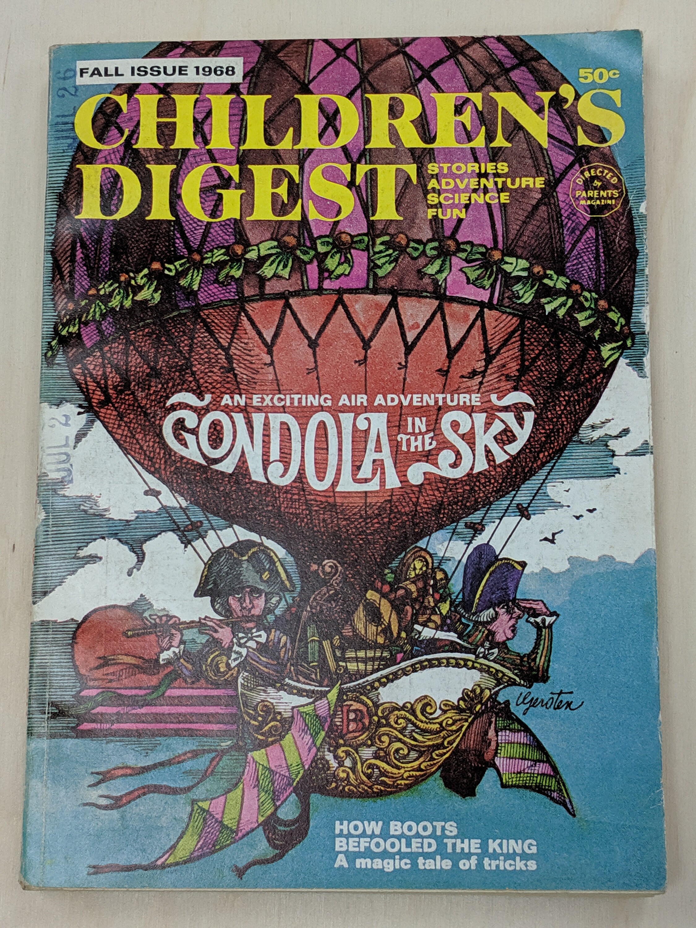 Children's Digest Magazine Historias de autores famosos Riddles Bromas ...