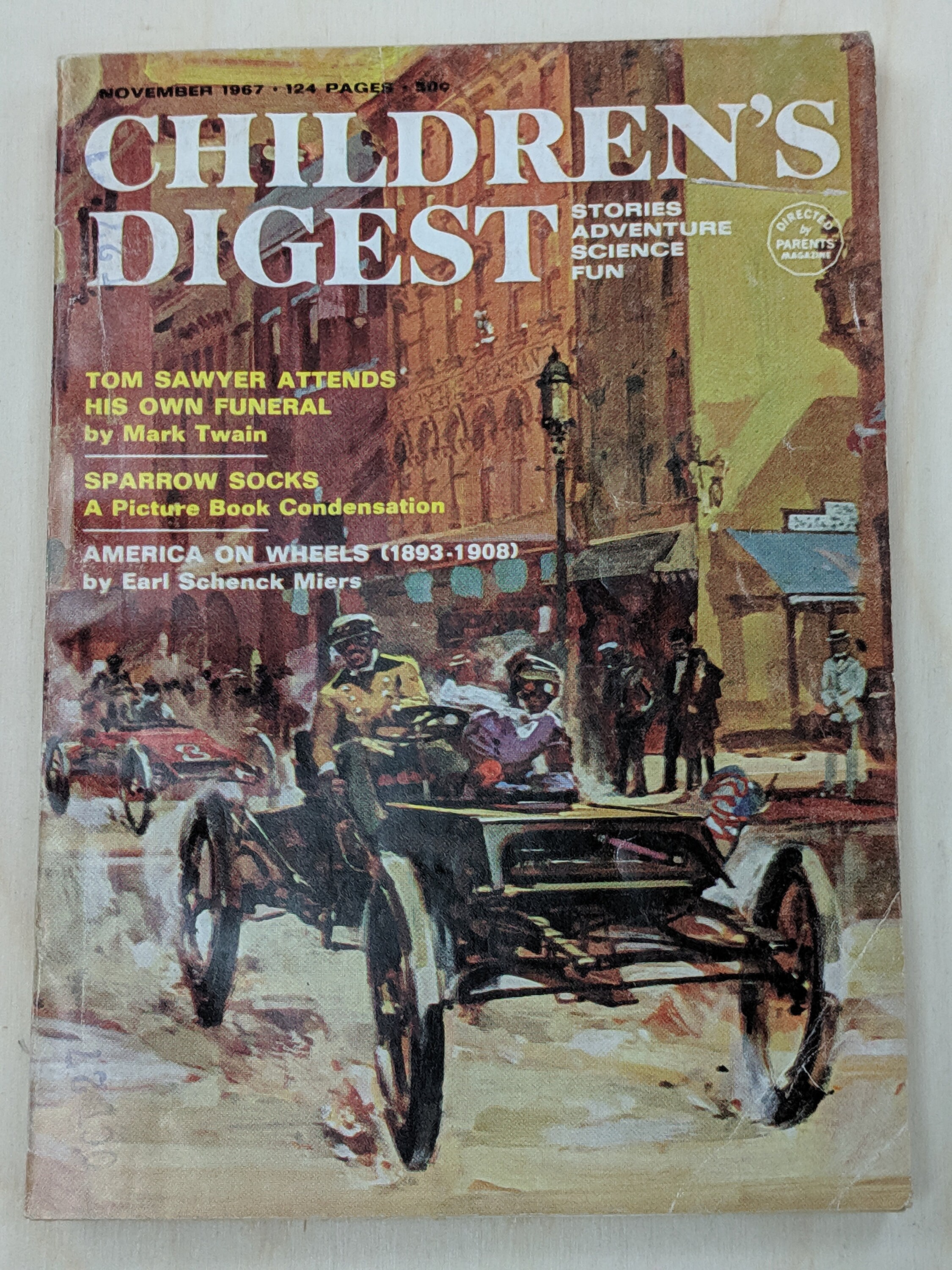 Children's Digest Magazine Historias de autores famosos Riddles Bromas ...