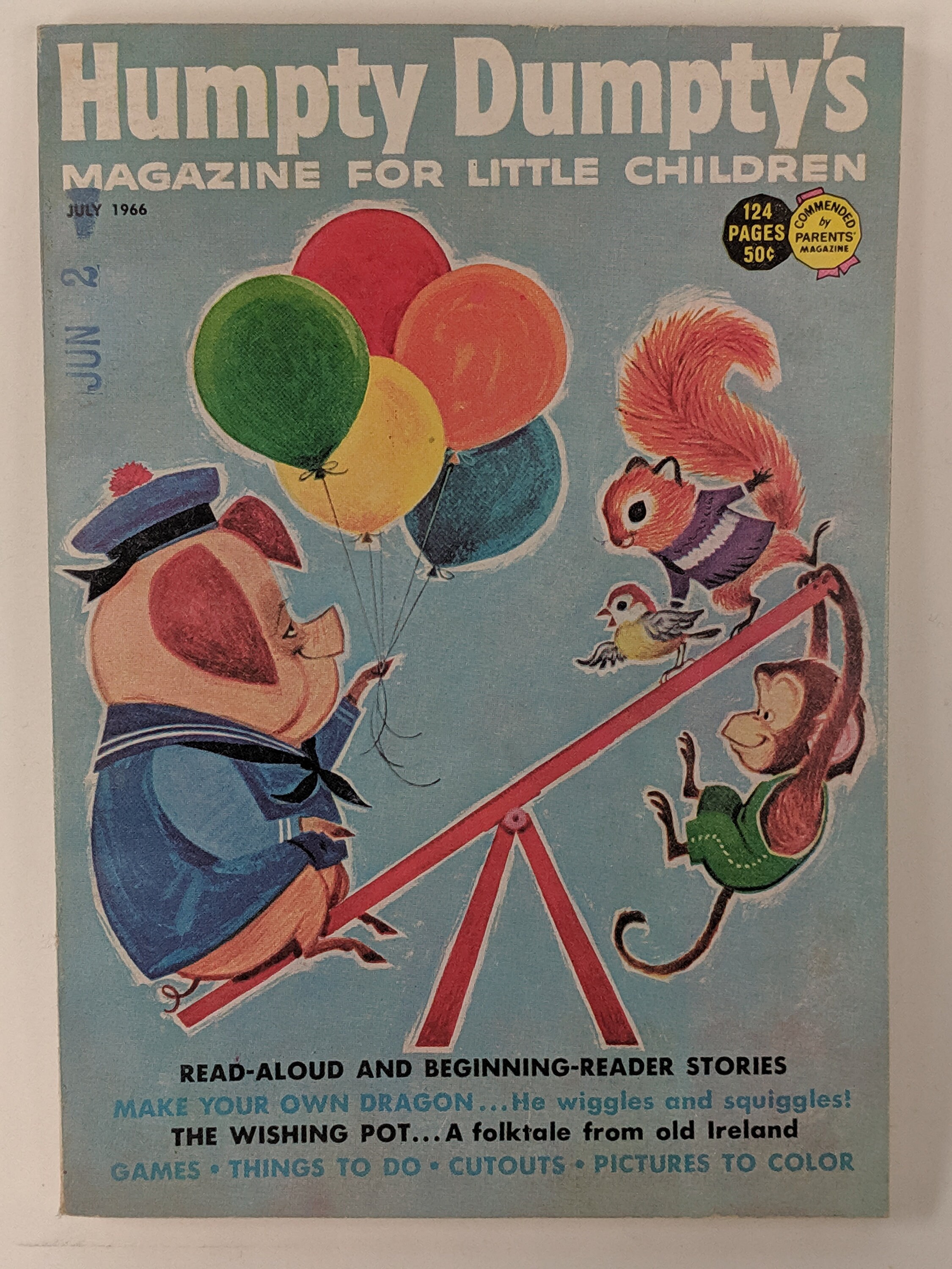 Humpty Dumpty's Read Aloud Stories and Things to Do Magazine for Little ...