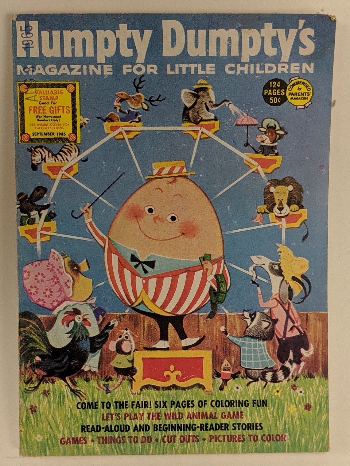 Humpty Dumpty's Read Aloud Stories and Things to Do Magazine for Little ...