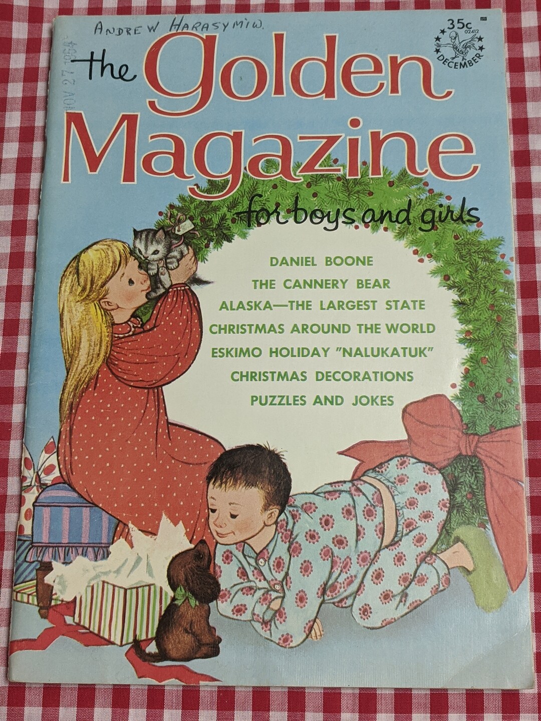 The Golden Magazine for Boys and Girls - December 1964 - Vol. 1 No. 11 ...