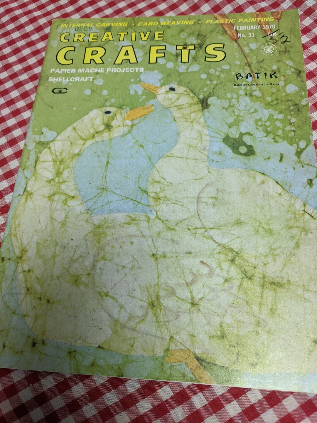 Vintage Creative Crafts Magazine - February 1970 No. 11 - Etsy