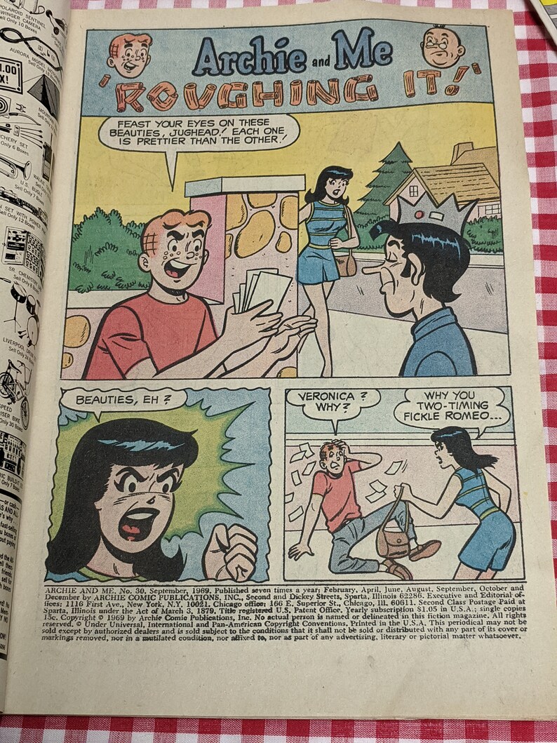 Archie and Me Comic Book No. 30 September 1969 - Etsy