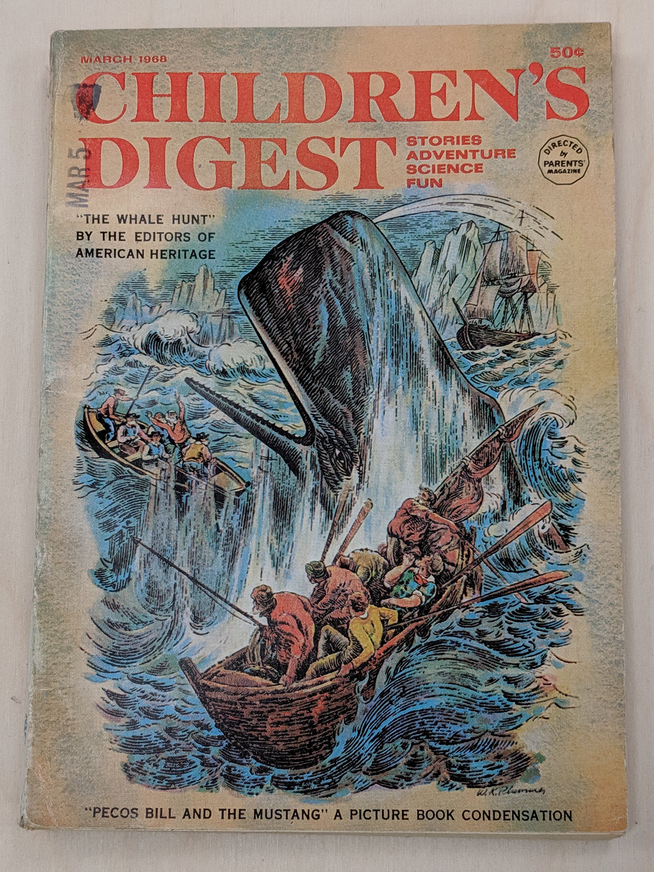 Children's Digest Magazine Historias de autores famosos Riddles Bromas ...