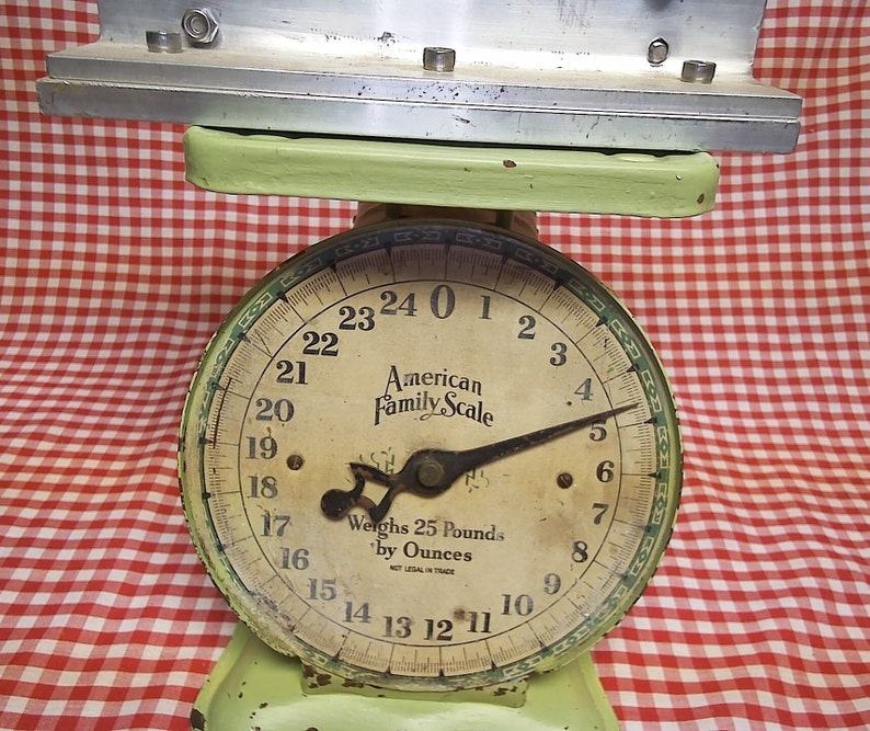 Vintage American Family Scale - Etsy