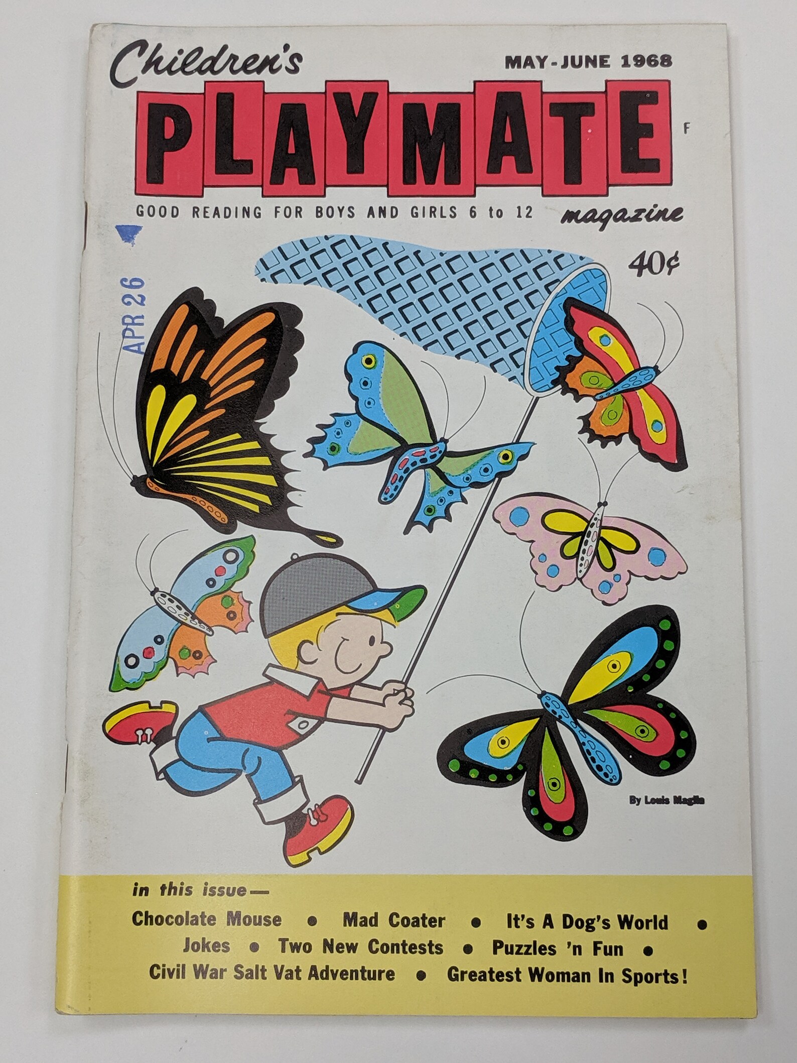 Children's Playmate Magazine May-june 1968 Summer - Etsy