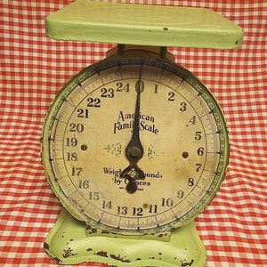Vintage American Family Scale - Etsy