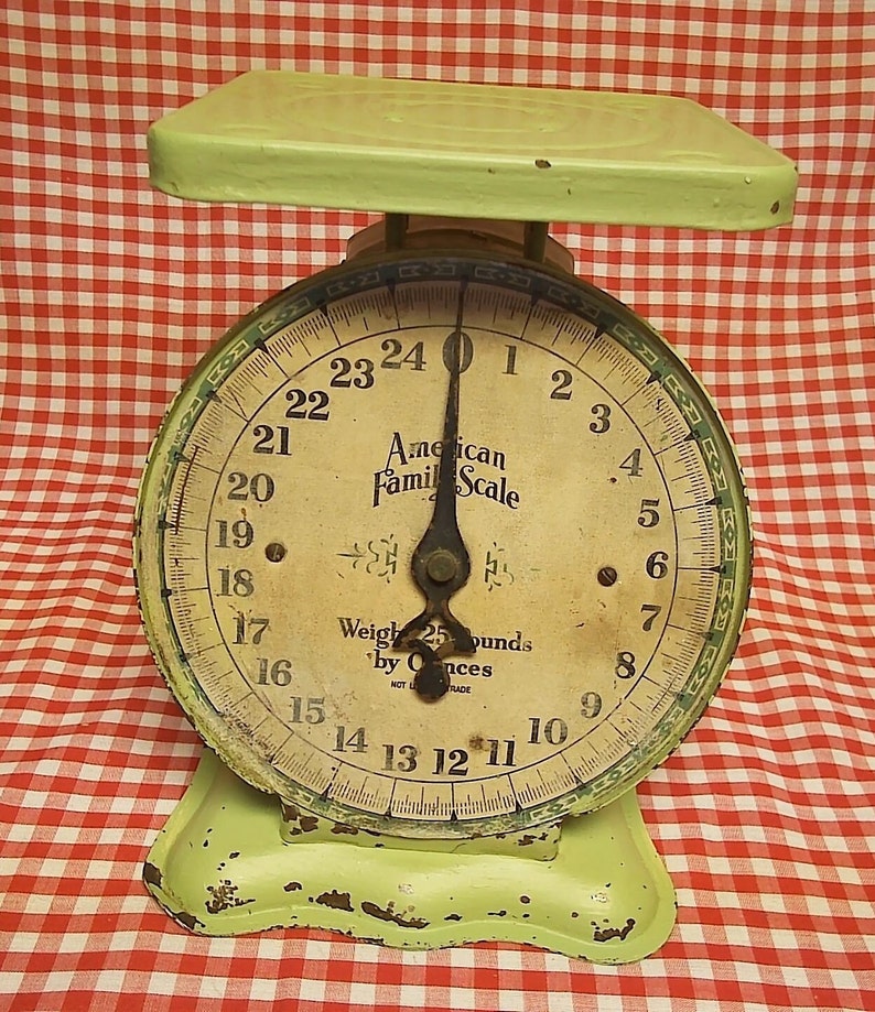 Vintage American Family Scale - Etsy