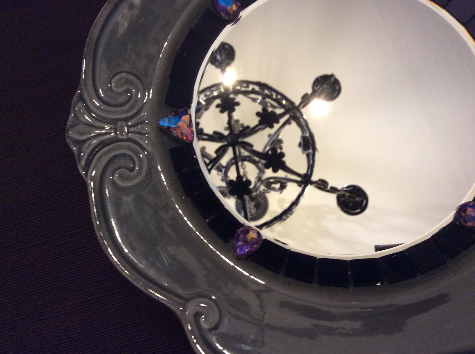 Reimagined Mirror Plate Mirror Mosaic Mirror Unique Mirror - Etsy