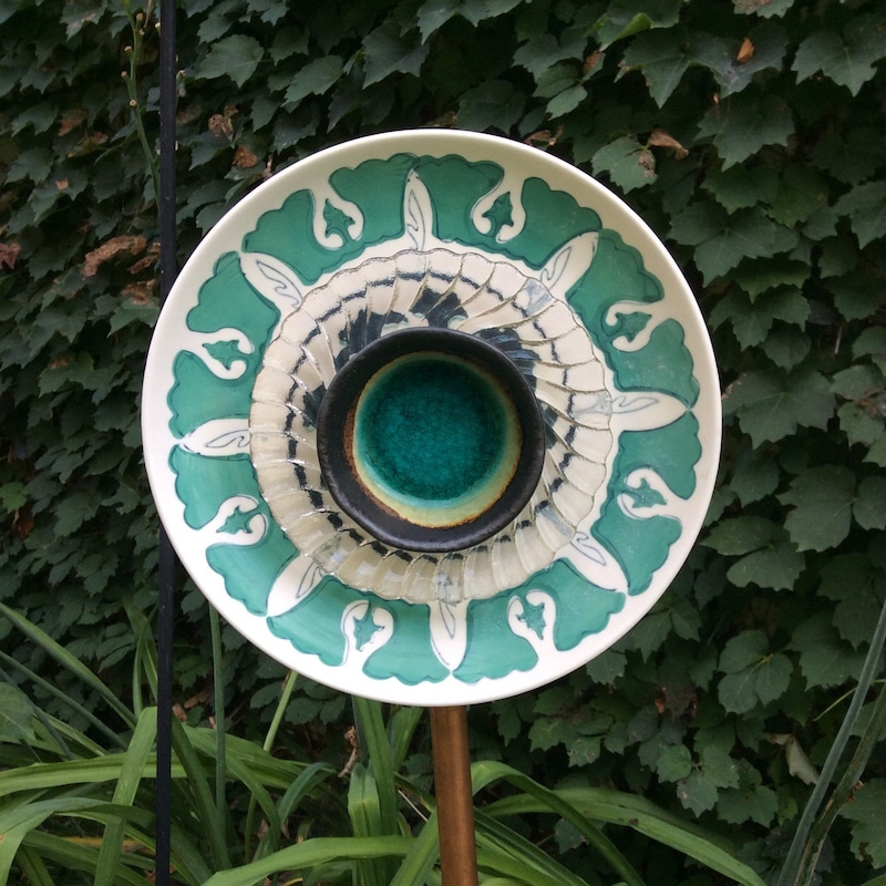 Plate Garden Art - Etsy