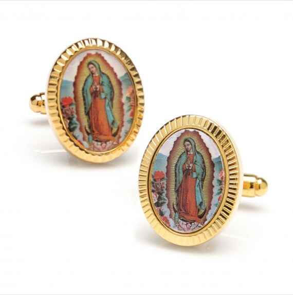 Our Lady of Guadalupe Cufflinks - Etsy