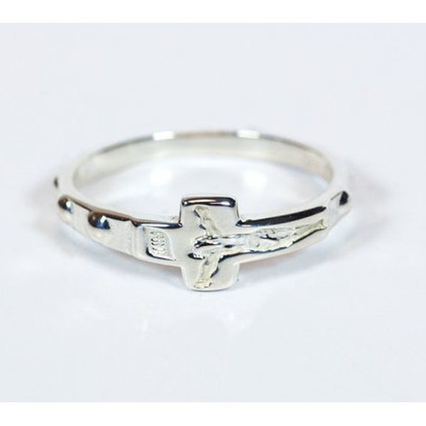 Rosary Ring - Etsy