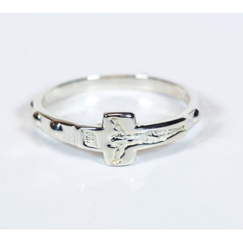Rosary Ring - Etsy
