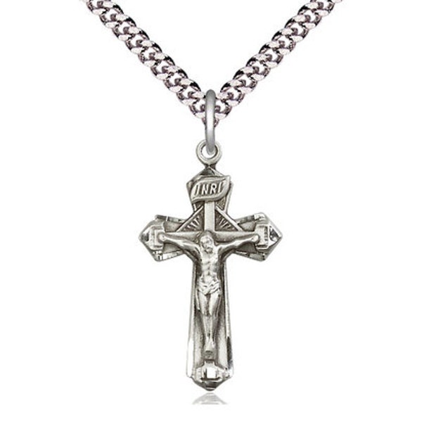Silver Crucifix - Etsy