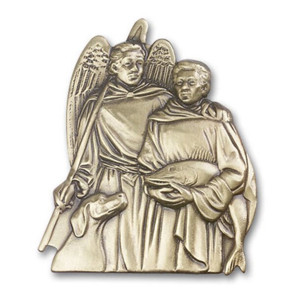 St Raphael Archangel Keychain - Etsy