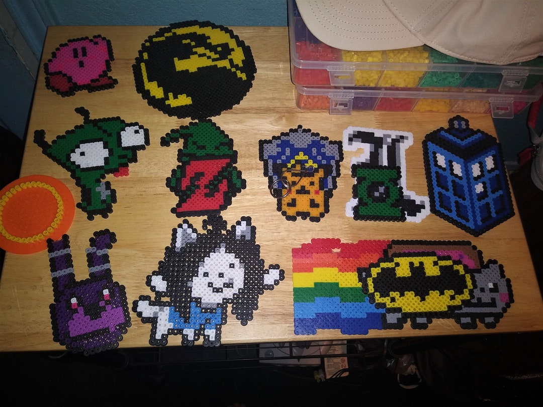 Small 8-bit Charms - Etsy