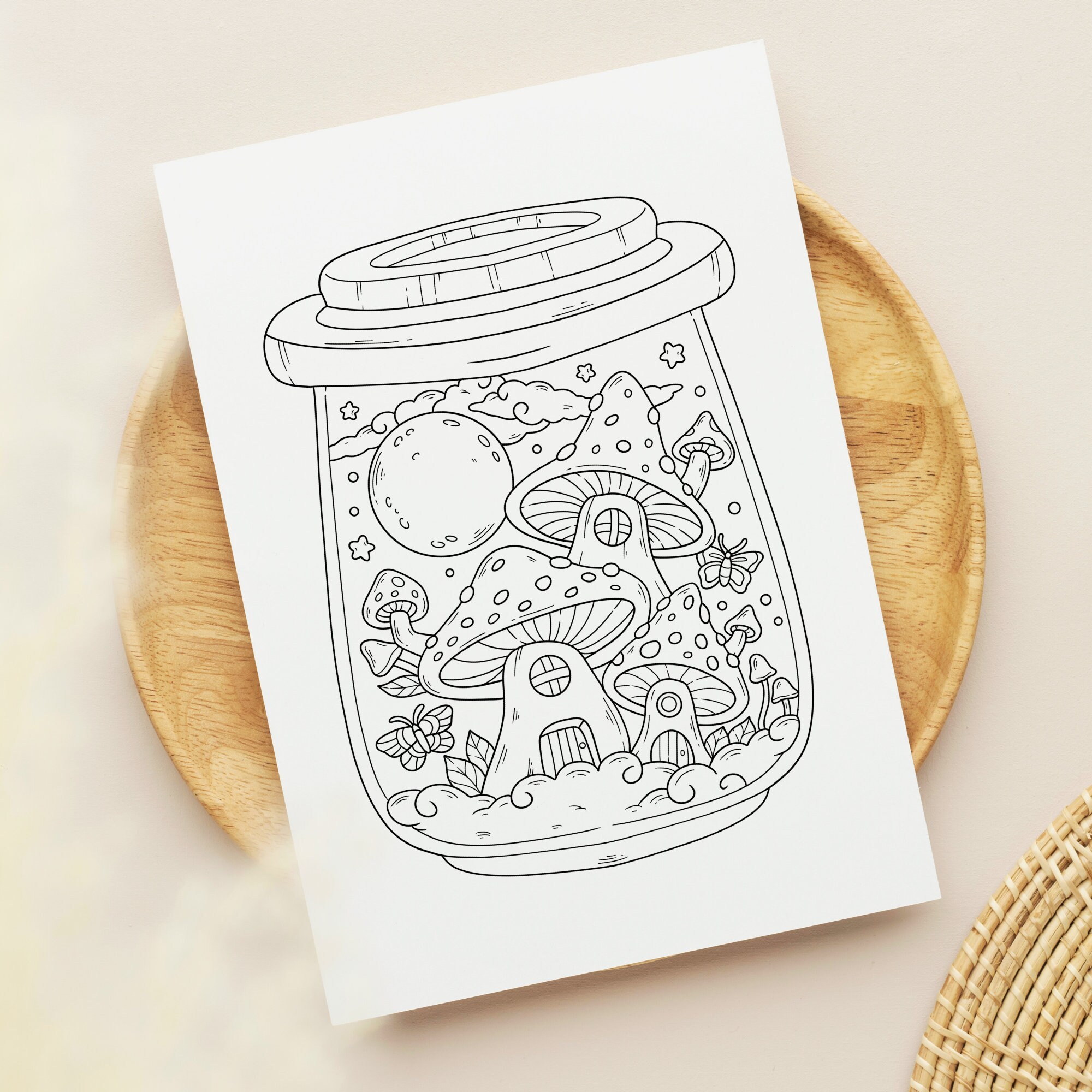 Life in A Jar Coloring Pages, Coloring Sheets, Coloring Pages for ...