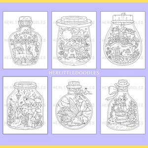 Life in A Jar Coloring Pages, Coloring Sheets, Coloring Pages for ...