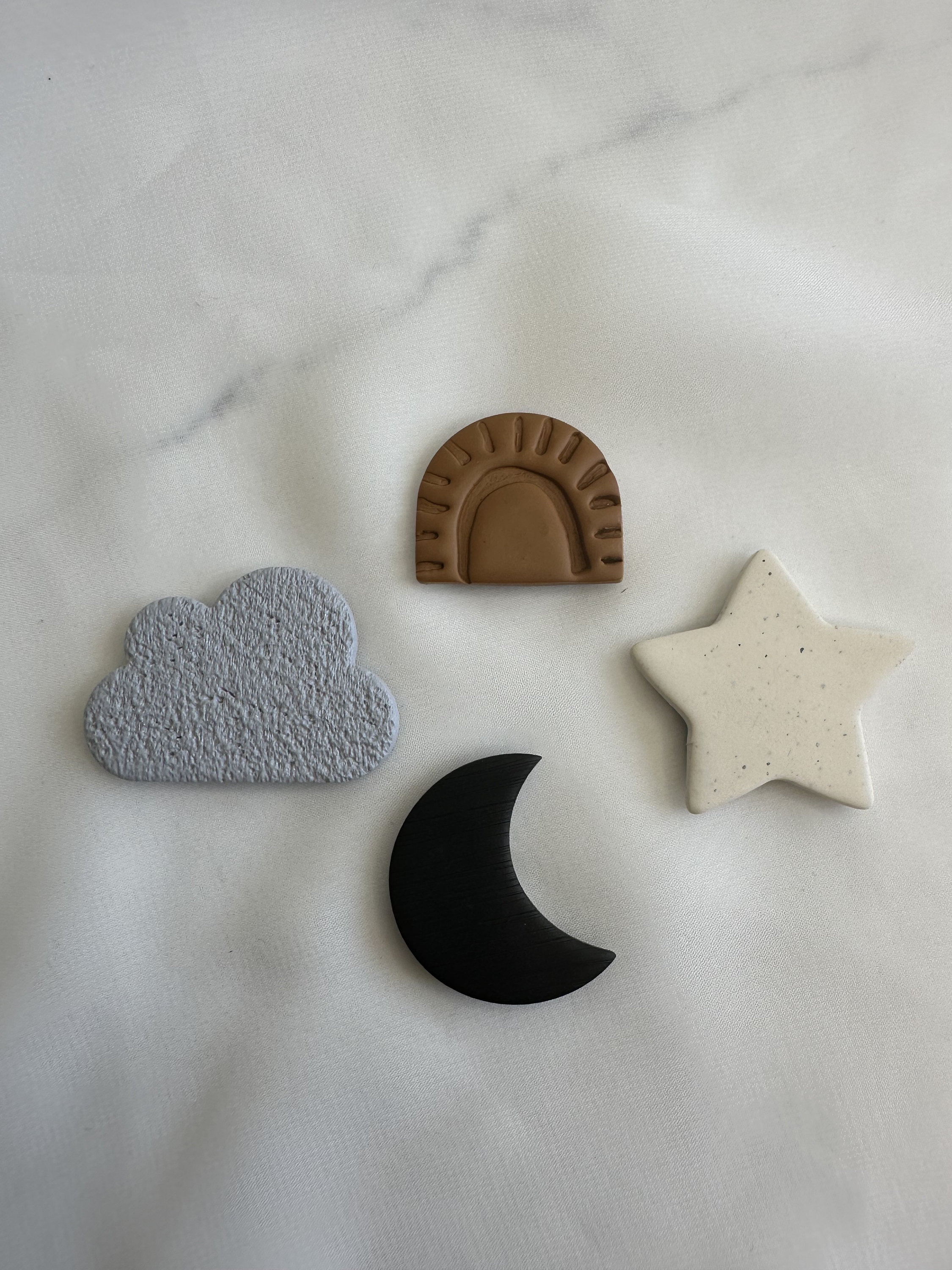 Handmade Polymer Clay Magnets|colorful Fridge Decor|boho Kitchen Decor ...