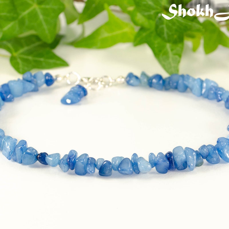 Stone Anklet - Etsy
