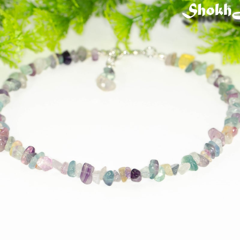 Stone Anklet - Etsy