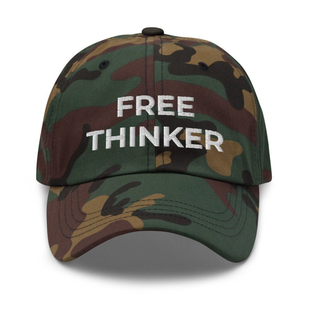 Free Thinker Hat by Redpill45, Free Thinker Cap, Free Thinker Baseball ...