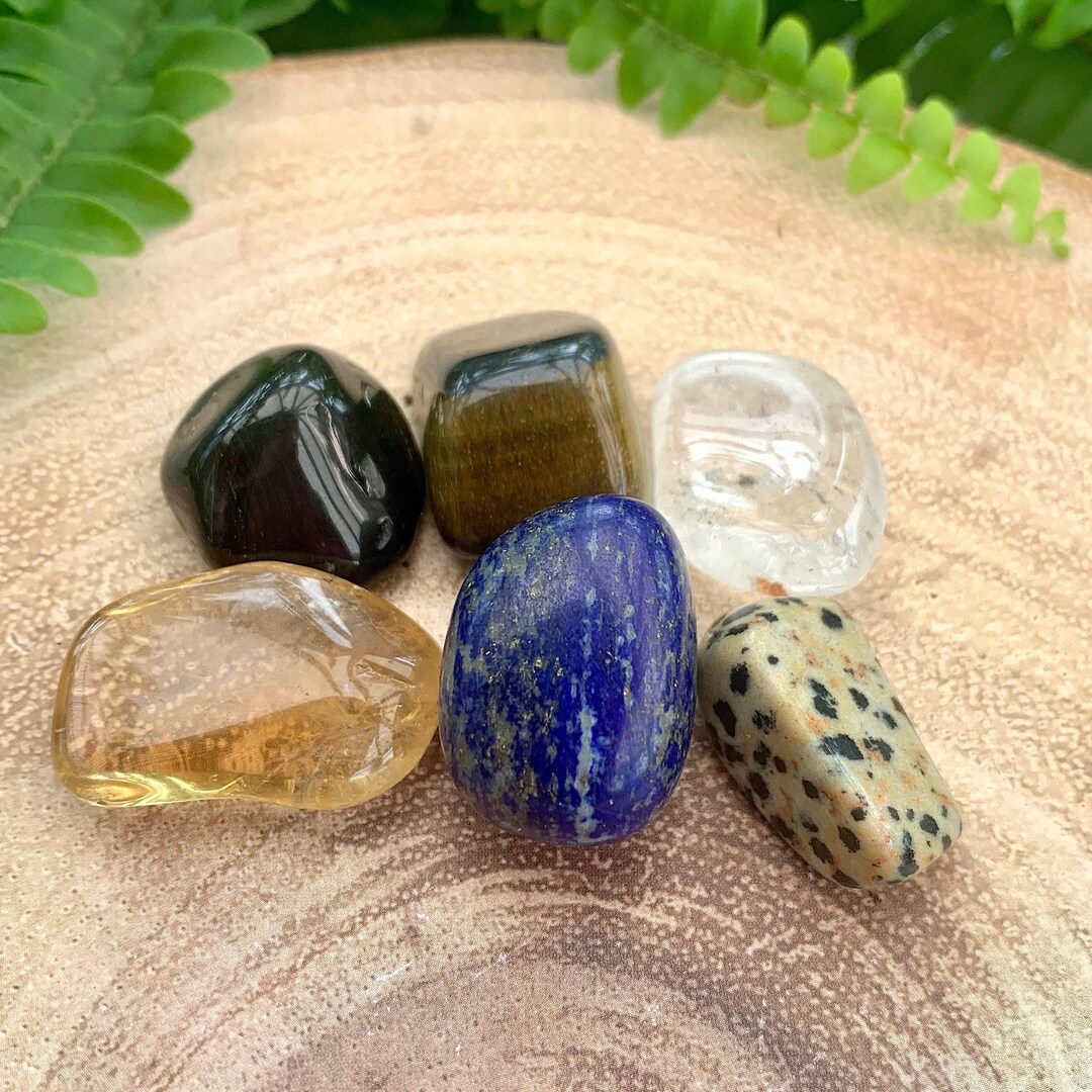 Happiness Crystals & Positivity Crystal Healing Set, Crystal ...