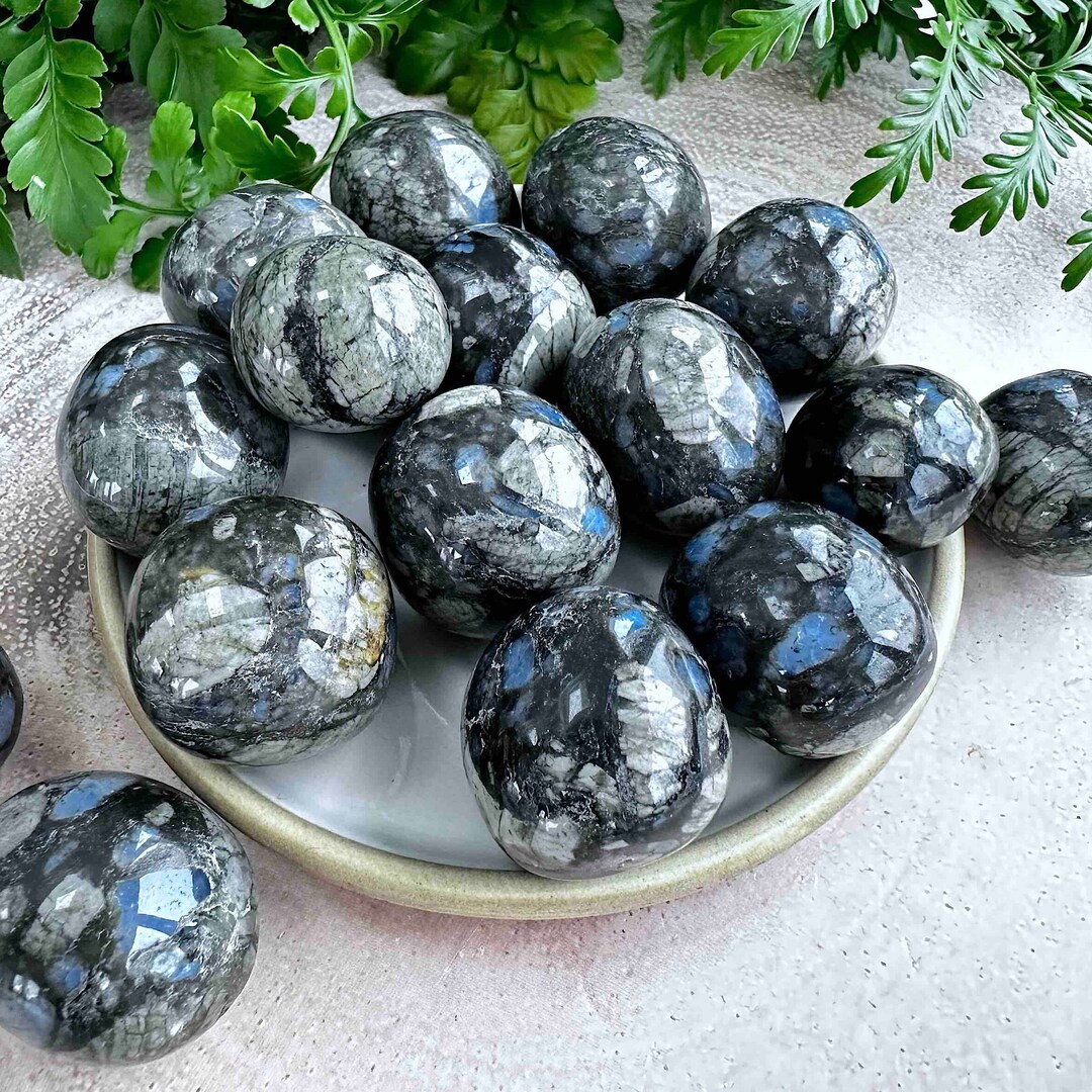 Que Sera Stone, Large Que Sera Tumbled Crystal, Mini Sphere, Self ...