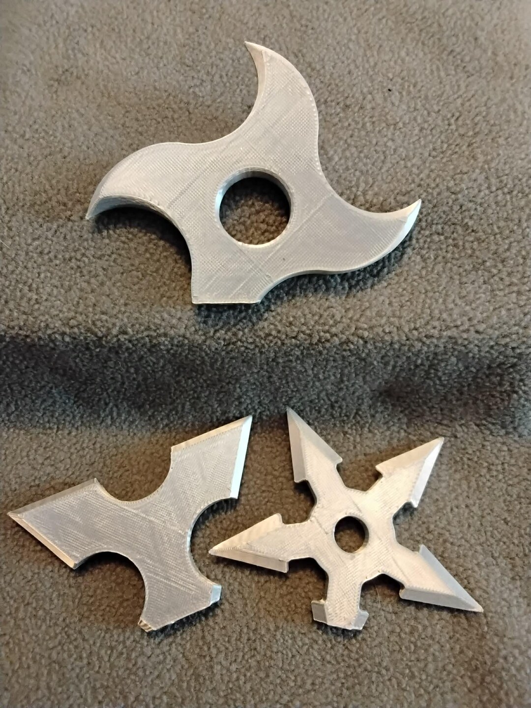 3D Printed Embedded Throwing Star Magnet - Etsy