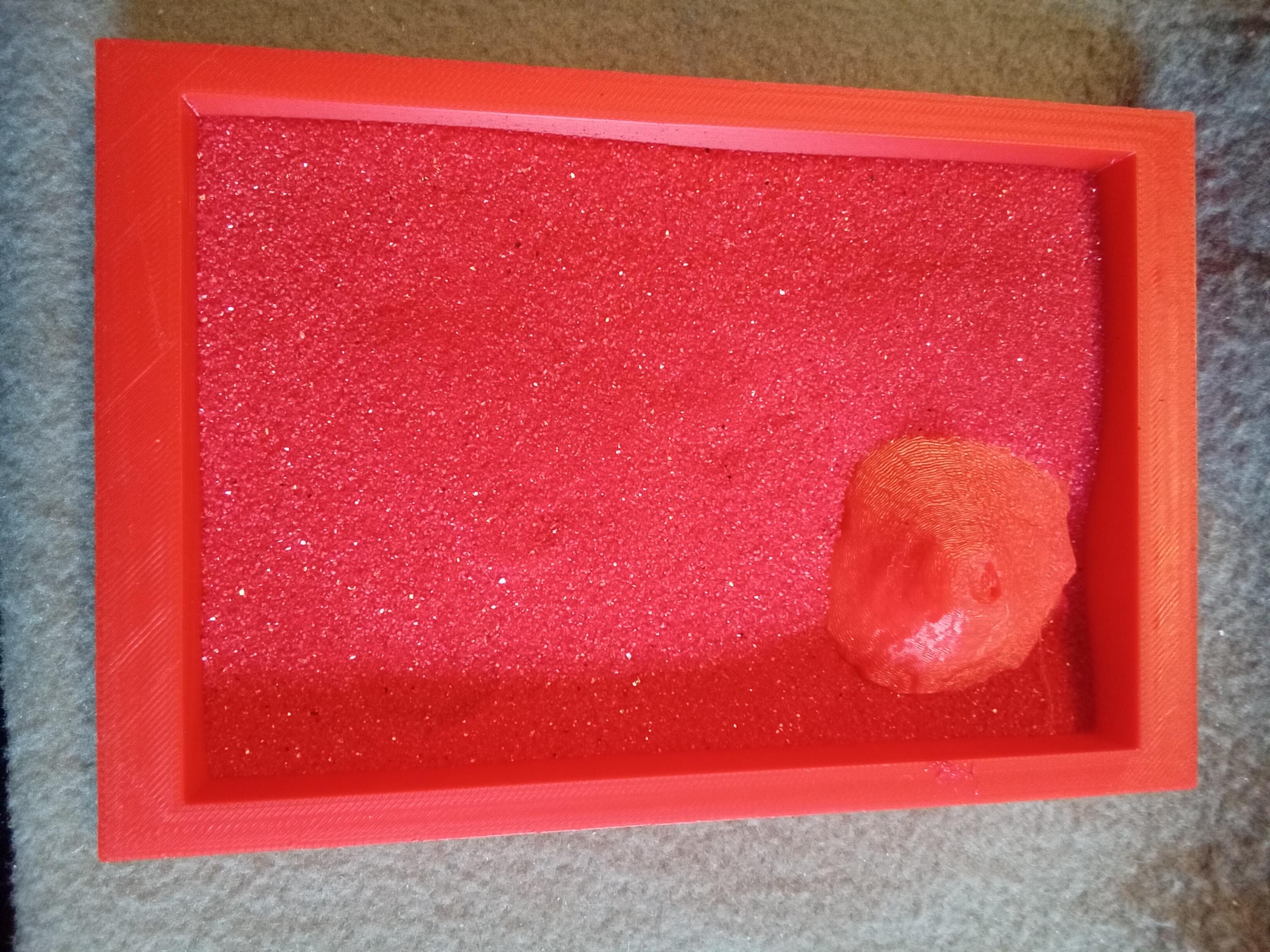 3D Printed DIY Desktop Mars Themed Zen Garden Kit - Etsy