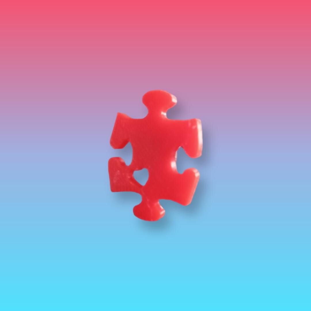 3D Printed Autism Awareness Puzzle-piece Pin! - Etsy