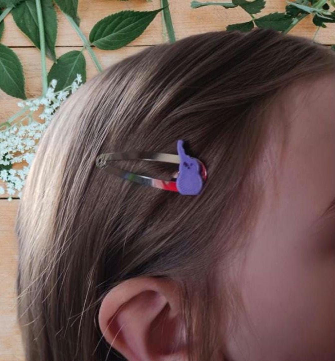 Bitten Peep Hair Clip! Super Cute and Great for Snack Lovers! - Etsy