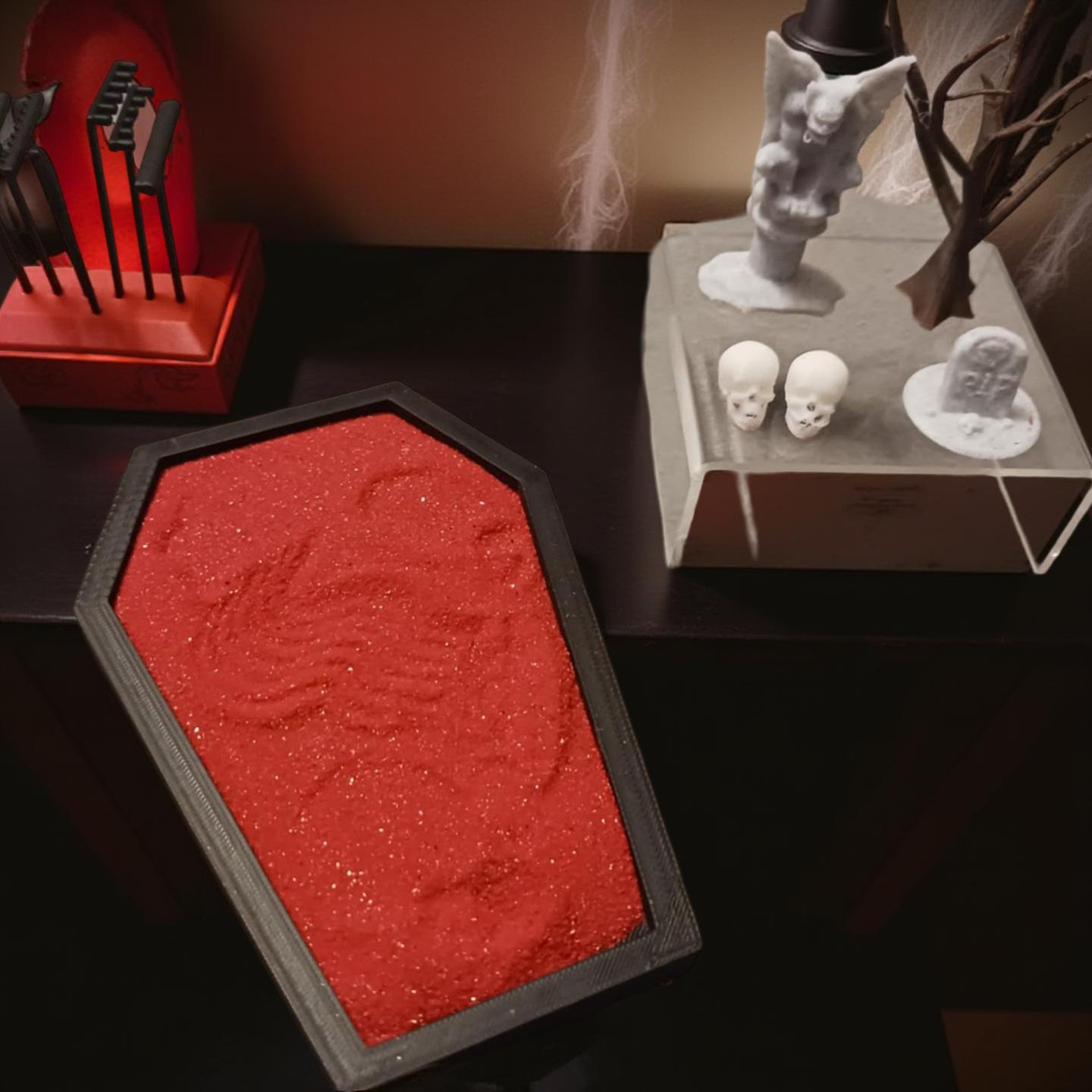 3D Printed DIY Desktop Spooky Goth Zen Garden - Etsy