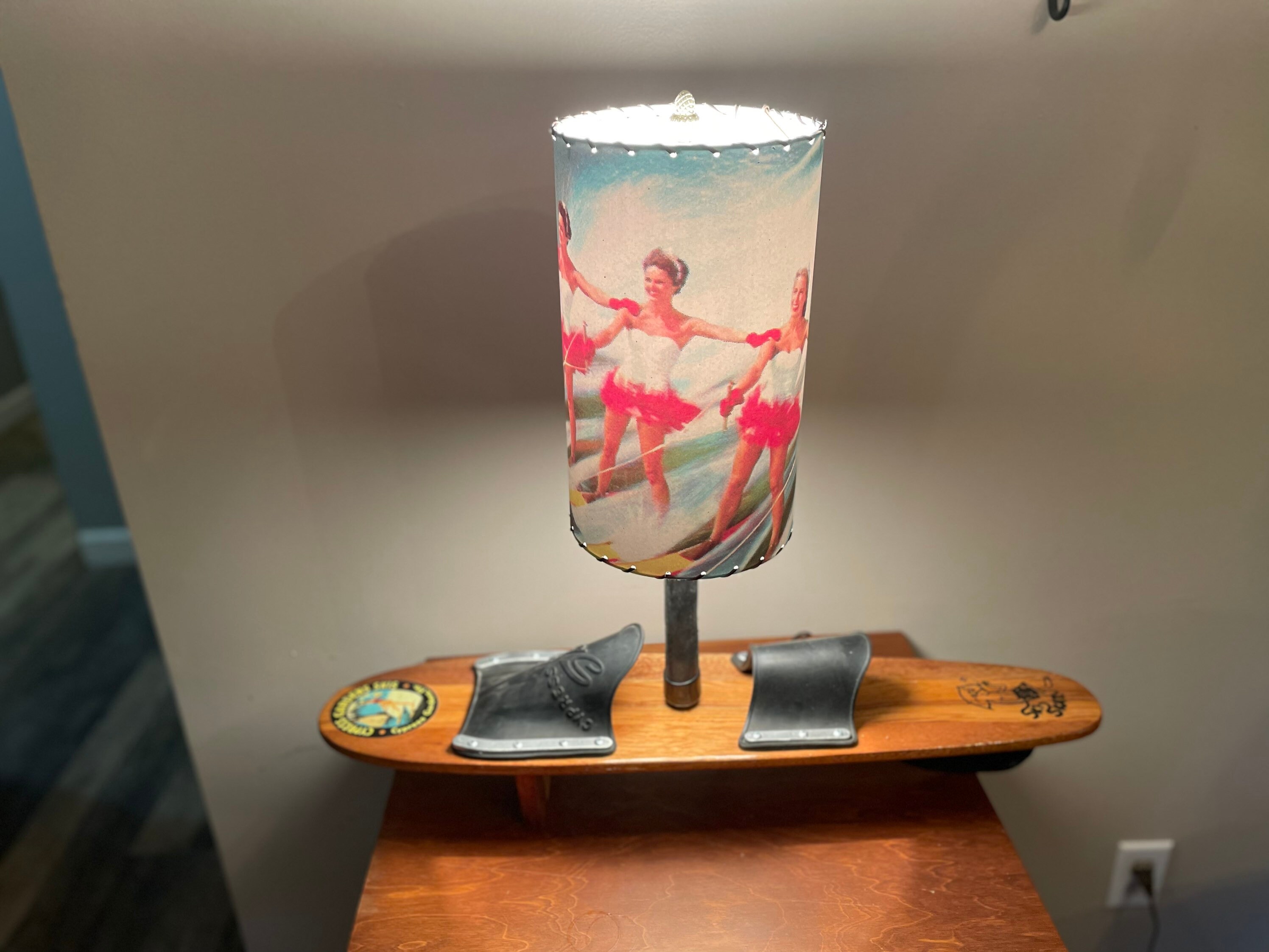 Ski Skat Table Lamps - Etsy