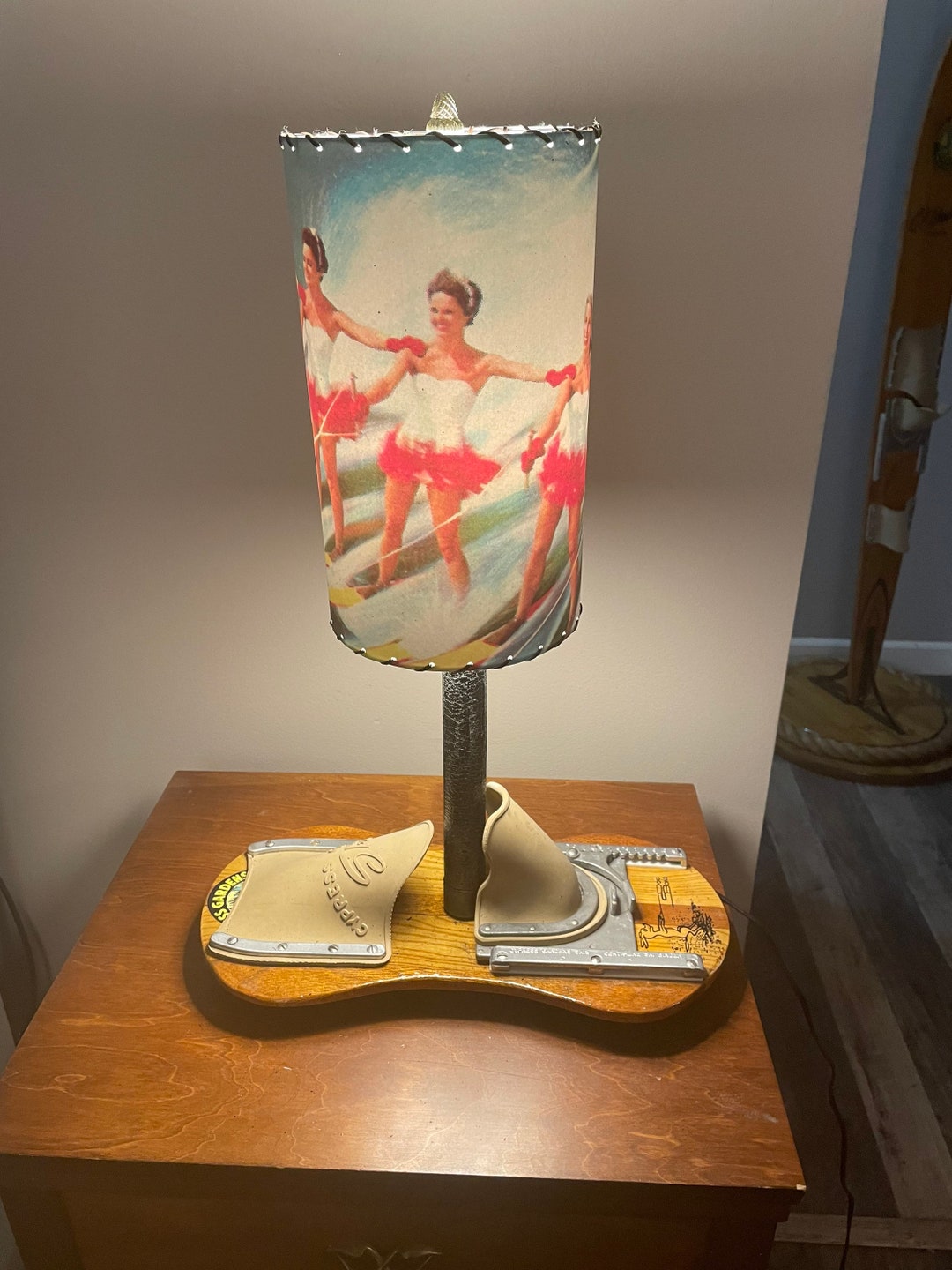 Unique Handmade Vintage Dog Bone Lamp - Etsy