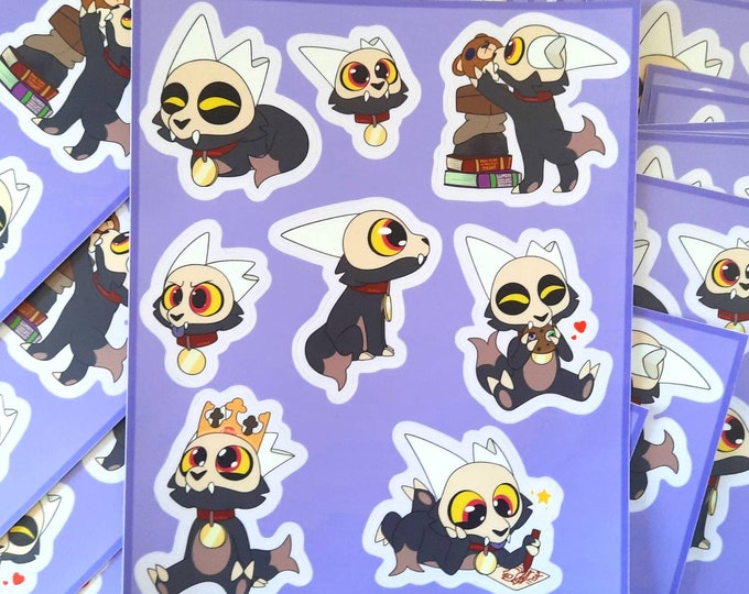 Little Baby Man 8"x10" King Sticker Sheet (the Owl House) - Etsy