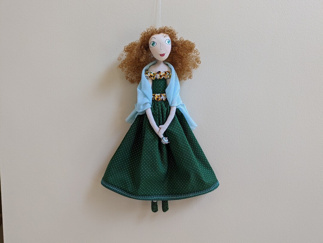 Handmade Textile Tea Party Doll, Kitchen Talisman With Teapot - Etsy
