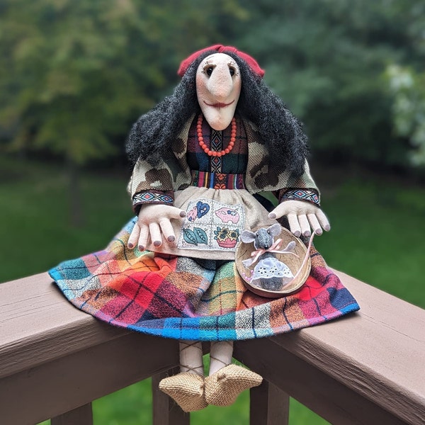 Baba Yaga Doll - Etsy