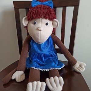 Stuffed Monkey, 38 Parrots, Marmoset Martyshka, Plush Monkey, Rag Doll ...