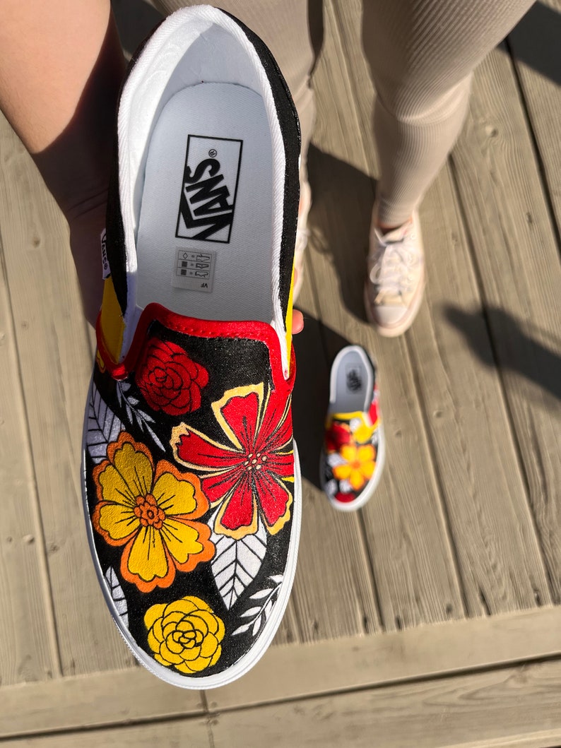 Custom Painted Vans - Etsy
