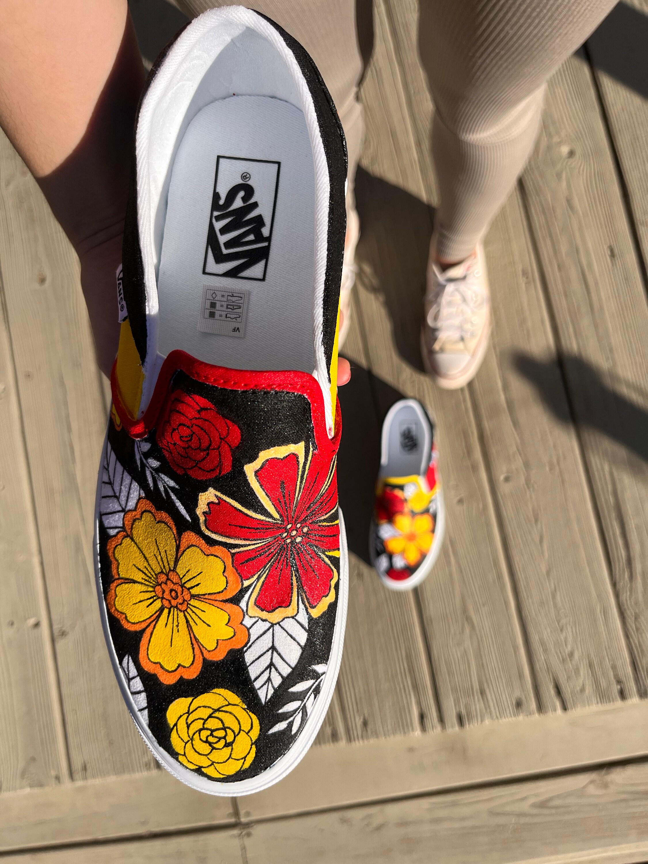 Custom Painted Vans - Etsy